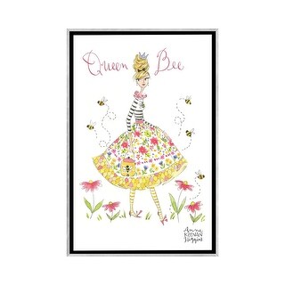 iCanvas "Queen Bee" by Anne Keenan Higgins Framed - Bed Bath & Beyond ...