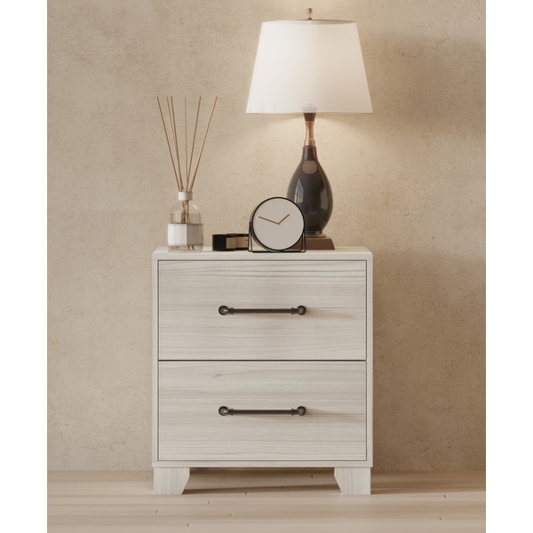 Ettington Carved Bamboo 2-drawer Nightstand by Greyson Living - On Sale ...