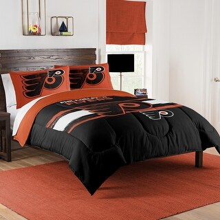 NHL Officially Licensed Philadelphia Flyers Comforter & Sham Set - Bed ...