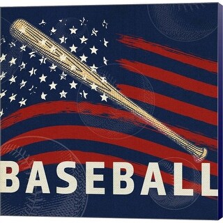 LightBoxJournal 'Vintage Baseball Sign 2' Canvas Art - Bed Bath ...