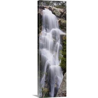 "Waterfall in a forest, Gibraltar Falls, Canberra, Australia" Canvas ...