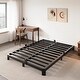 Low Profile Full Size Bed Frame with Heavy Duty Steel Support, No Box ...