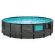 Summer Waves Elite 16ft x 48in Above Ground Frame Swimming Pool Set ...