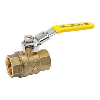 B & K 107-824LNL ProLine Ball Valve, Brass, 3/4" x 3/4" - Bed Bath ...