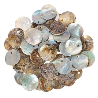 Capiz Shells Round Natural Shells for Crafts - Bed Bath & Beyond - 43531291