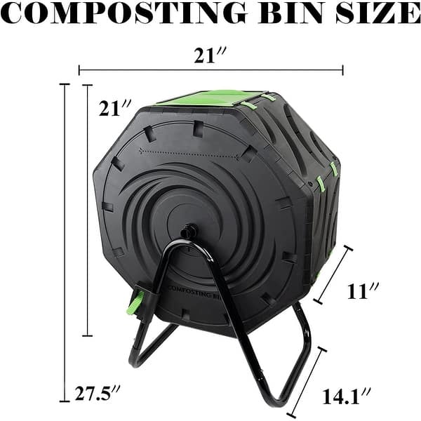 compost bin dimensions