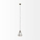 Prima Gold Metal and Glass Pyramid Pendant Light - 10"W x 10"D x 13"H ...