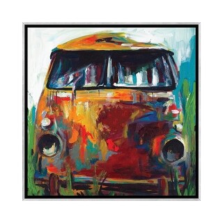 iCanvas "Retro Love Bus" by Andy Beauchamp Framed - Bed Bath & Beyond ...