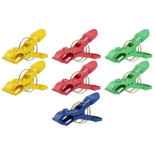 7-Pack Jumbo Plastic Food Bag Clips - Bed Bath & Beyond - 40103050
