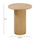 Chelsea Oak Entry Table - 26"W x 26"D x 30"H - Bed Bath & Beyond - 37533717