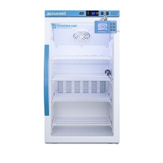 Summit Accucold 19 Inch Wide 3 Cu. Ft. Medical Refrigerator with - Bed ...