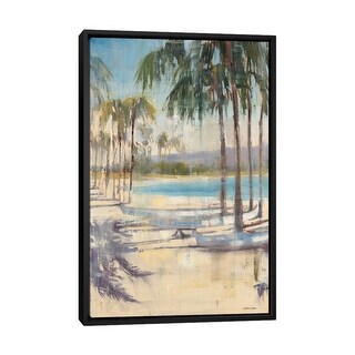 iCanvas "Ocean Palms I" by Joseph Cates Framed - Bed Bath & Beyond ...