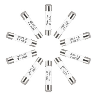 Ceramic Cartridge Fuses 500V 6x30mm Fast Blow for Energy Saving Lamp ...
