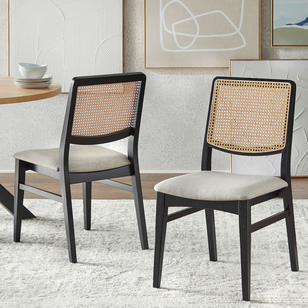 Simple Living Westbury Solid Wood Cane Dining Chair (Set of 2) - On ...