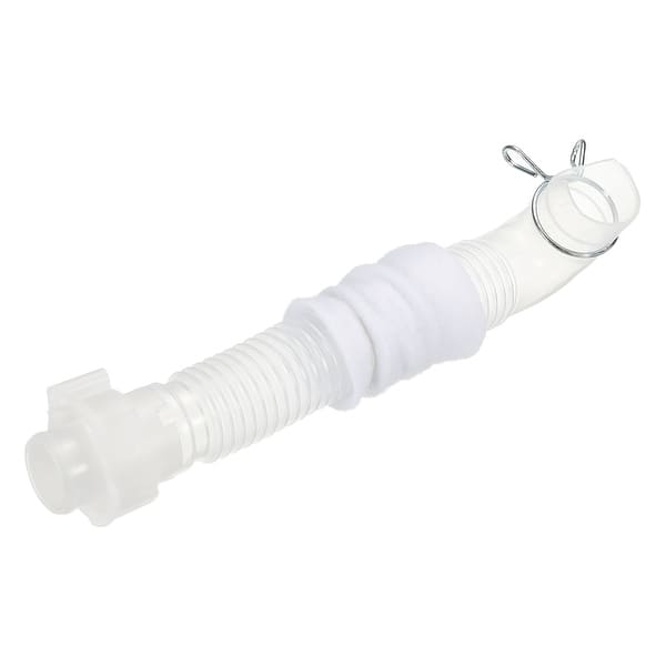 Washing Machine Drain Pipe 0.9Ft PVC Drain Hose Corrugated Flexible ...