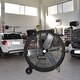 13000 CFM 30" High Velocity Drum Fan, 2-Speed Heavy Duty Industrial ...