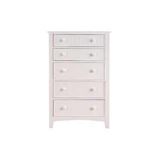 Contemporary Bedroom Furniture Vertical Chest with 5 Drawers - Bed Bath ...