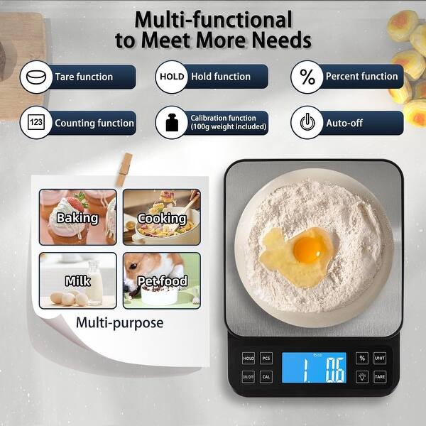 weighing scale for baking function