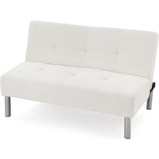 2East Boucle Mini-Futon by DormCo - Bed Bath & Beyond - 38339775