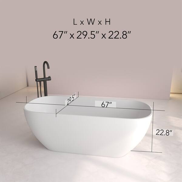 Flat Bottom Freestanding Immersion Bathtub - Bed Bath & Beyond - 36881289