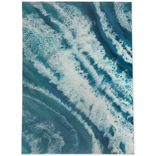 TROPICAL WAVES Area Rug By Kavka Designs - Bed Bath & Beyond - 32064687