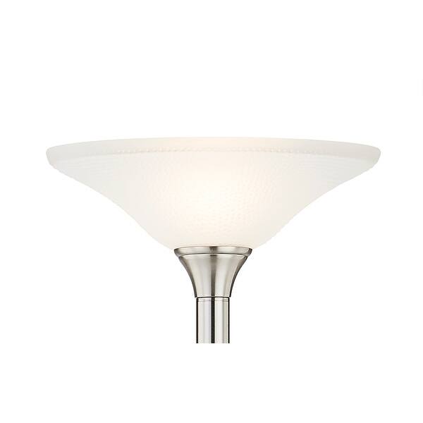 Artiva Hammer Glass(frosted) replacement Lamp Shade, 15"x15" x 4.72"H ...