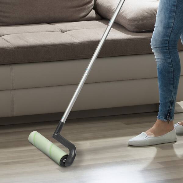 Smart Design Large Mega Floor Lint Roller with Ergonomic Handle - On ...