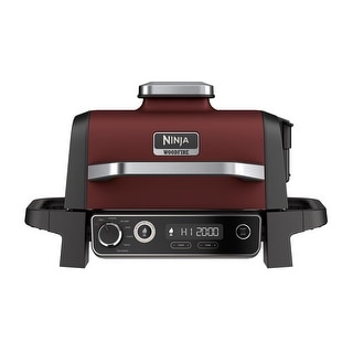 Ninja Woodfire Electric Grill and Smoker Red - Bed Bath & Beyond - 42602551