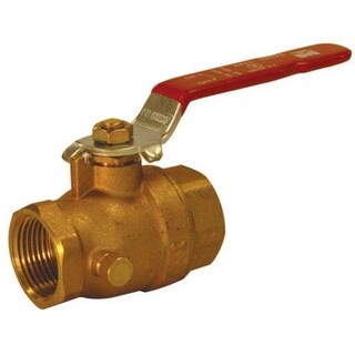 Mueller 107-755NL Stop & Waste Ball Valve, 1" Ips - Bed Bath & Beyond ...