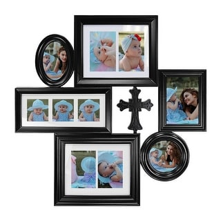 HELLO LAURA Photo Frame Holy Cross 28x28 Black Wall Picture Frame - Bed ...
