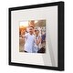 3x3 In Frame Black Matted for 3x3 In Picture or 7x7 Art Poster Without ...