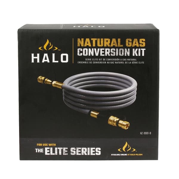 Halo Natural Gas Conversion Kit For Elite Series Griddles 10 Ft Rubber ...