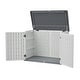Roomfitters 28 Cubic Feet Horizontal Storage Shed, Weather Resistant ...