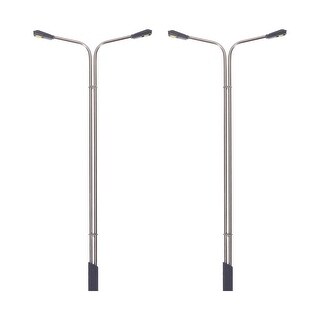 2pcs Model Railway LED Lamppost Lamps White 3V - Bed Bath & Beyond ...