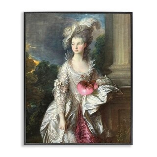Stupell Historical Lady with Boxing Glove Framed Giclee Art Design By ...