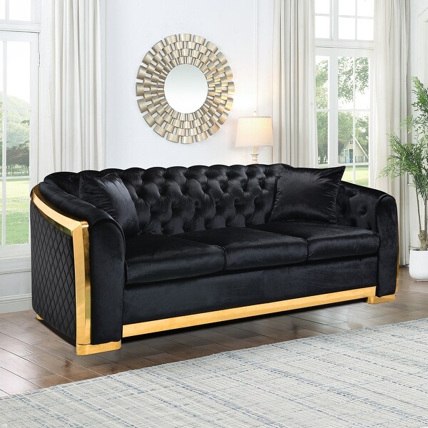 Chesterfield type sofa store