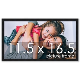 11.5x16.5 Frame Black Modern Minimalist - Modern Wood Picture Frame ...