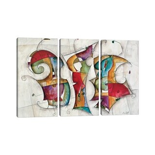 iCanvas "Dance" by Eric Waugh 3-Piece Canvas Wall Art Set - Bed Bath ...