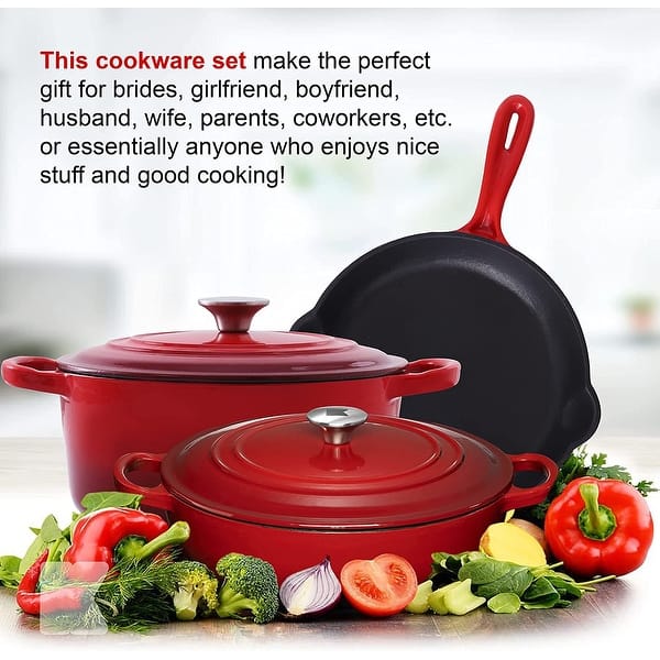 how to cook with enameled cast iron cookware