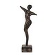 14" Wooden Handmade Abstract Tango Dancer Sculpture Statue Handcrafted ...