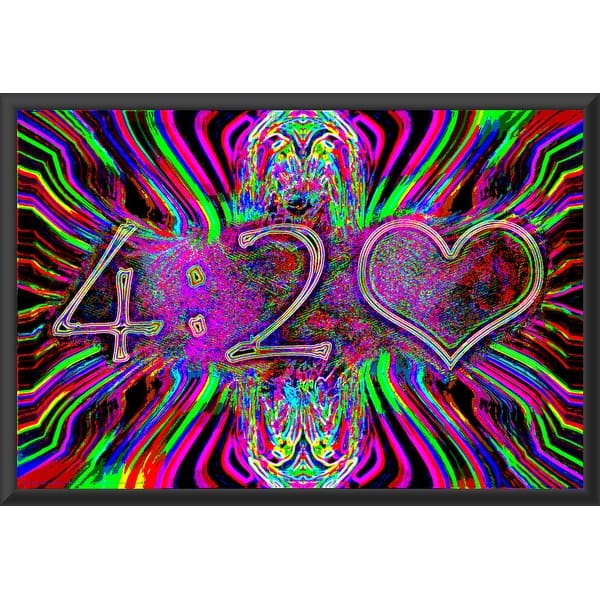 black light poster frame