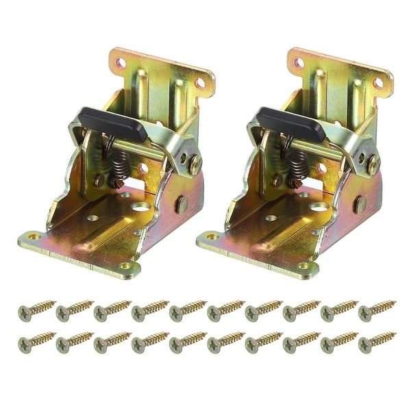locking hinges for table