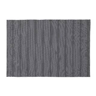 Stripe Outdoor Placemat (Gray) - Set of 12 - Bed Bath & Beyond - 35570816