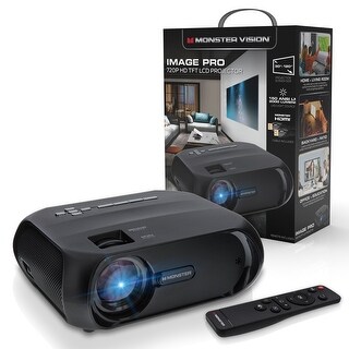 Image Pro 720P HD TFT LCD Projector, 1920x1080 HD Max Resolution - Bed ...