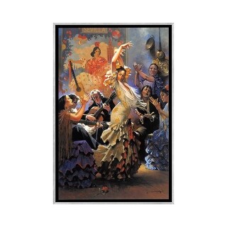iCanvas "When They Weep They Sing & Dance" by Maher Morcos Framed - Bed ...