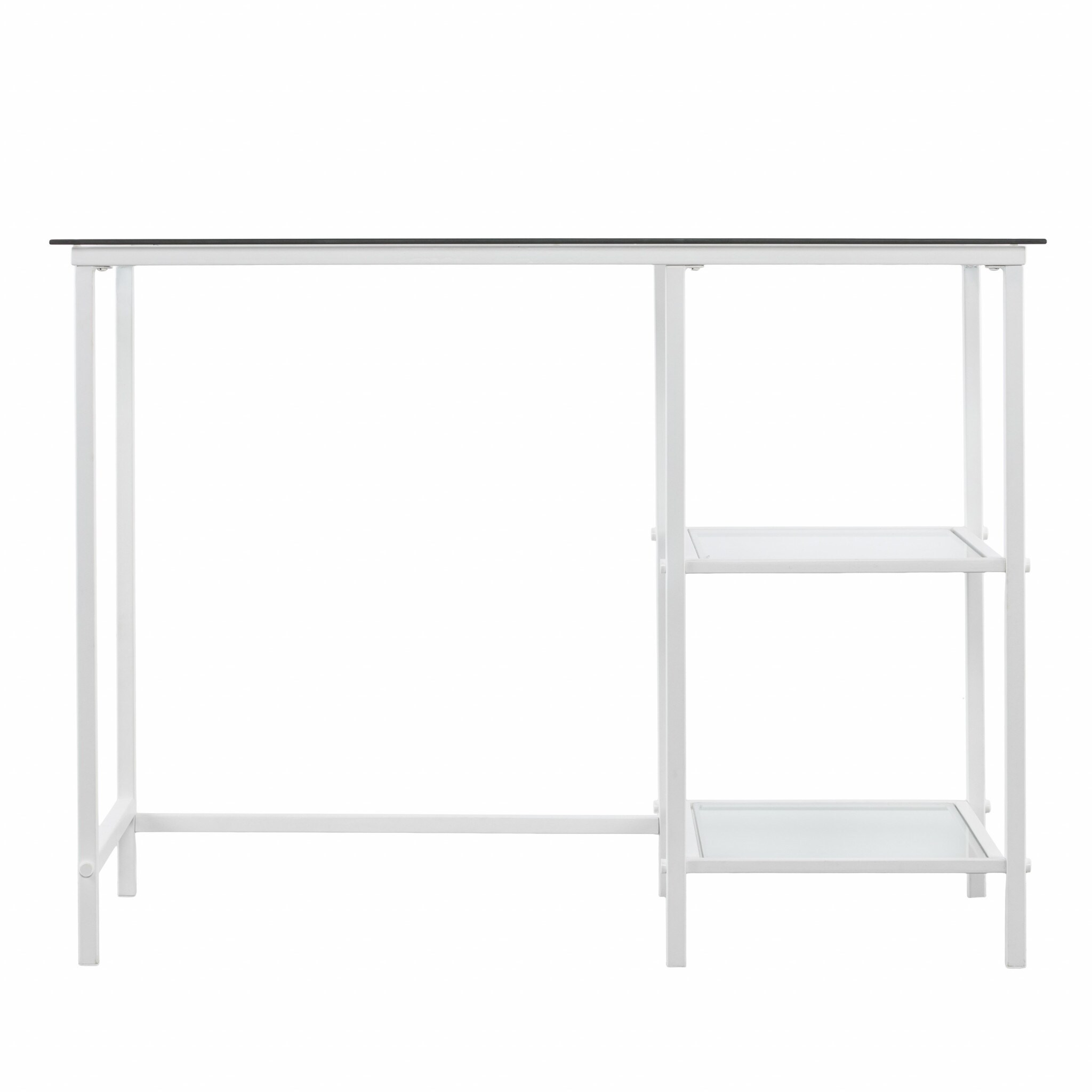 Metal and Glass Student Desk Bed Bath Beyond 36383129