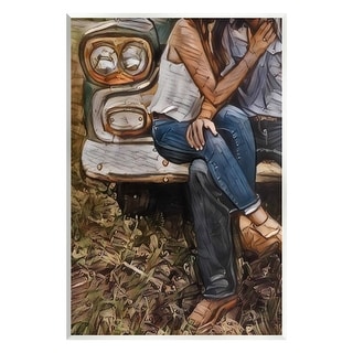 Stupell Loving Farmhouse Couple Wall Plaque Art Design By Jesse Keith ...