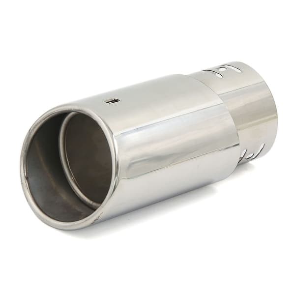 Unique Bargains Car Exterior Stainless Steel Chrome Muffler Exhaust ...