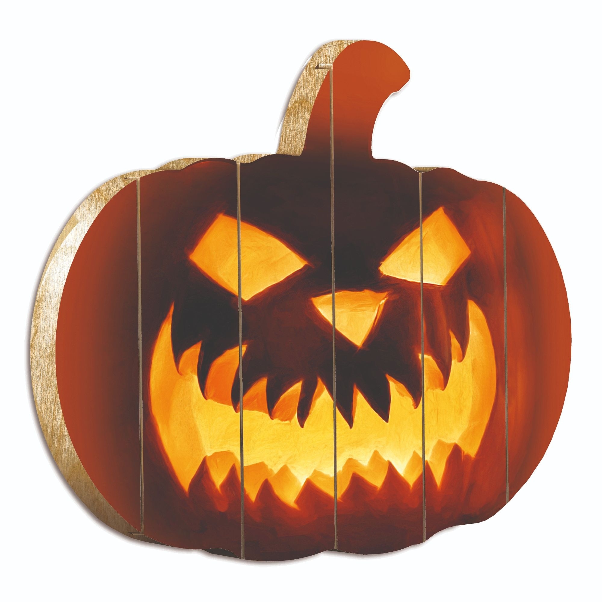 scared jack o lantern