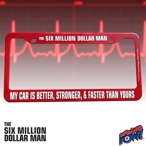 The Six Million Dollar Man License Plate - Bed Bath & Beyond - 16387655